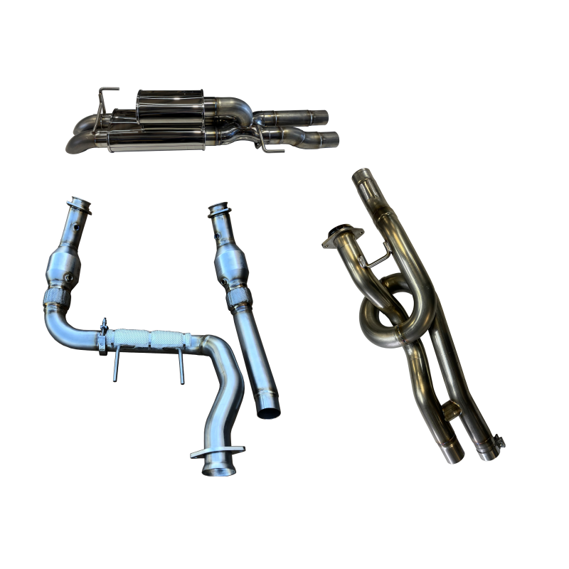 SPD 2015-2020 5.0L F-150 DUAL EQUAL LENGTH EXHAUST PRE-AXLE DUMP ...